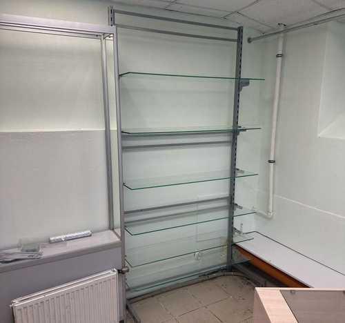 Шкаф, стелаж, перегородка, стойка с витриной