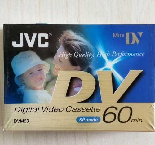 Видеокассета JVC miniDV 60 min