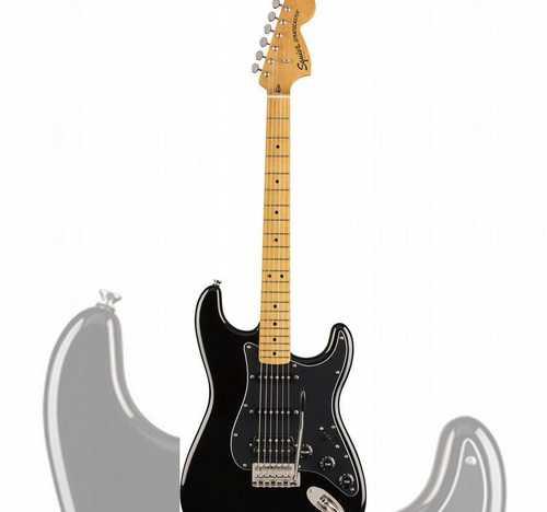 Электрогитара fender squier CV 70s strat HSS MN Black