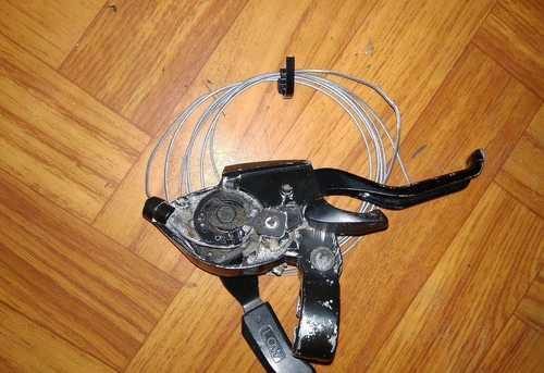 Шифтер монетка Shimano 7ск оригинал