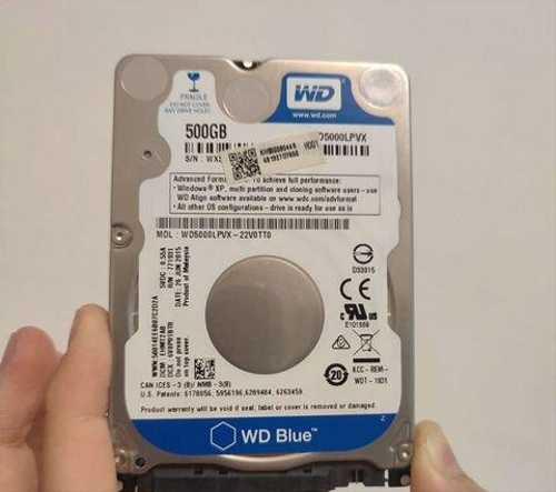 Жесткий диск 2,5 500 GB WD Blue
