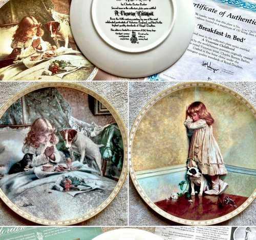 Royal Doulton Викторианское детство редкая коллекц