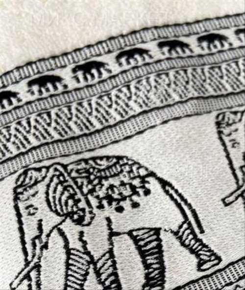 Набор махровых полотенец (слоны): 70х140 и 50х90