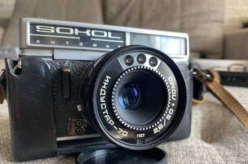 Плёночный фотоаппарат Сокол
