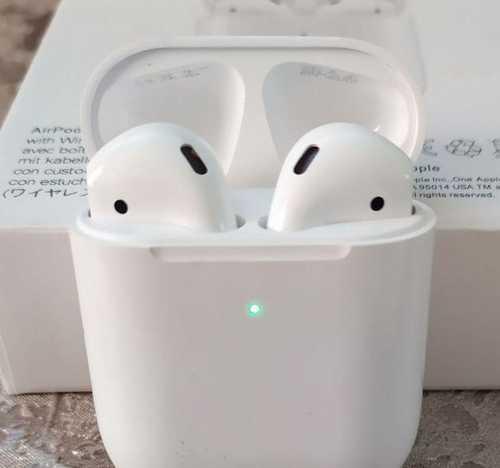 Наушники airpods 2 беспроводные новые