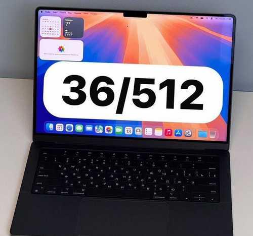Кастом MacBook Pro 14 2023 36/512GB Black
