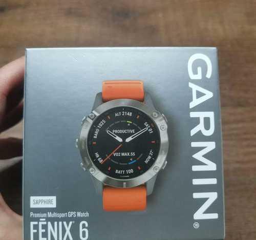 Garmin Fenix 6 sapphire