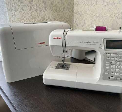 Швейная машинка janome memory craft 5200