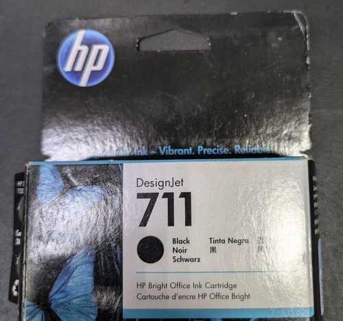 Оригинальные картриджи HP 711