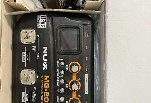 Гитарный процессор Nux MG-200