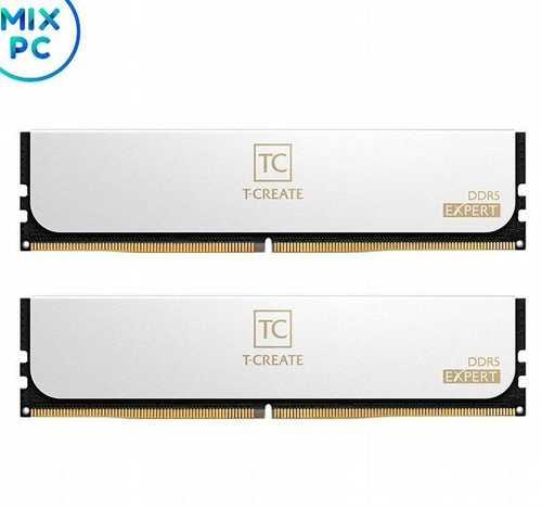 Оперативная память DDR5 32GB (2x16GB) 6000MHz Team Group T-Create Expert White