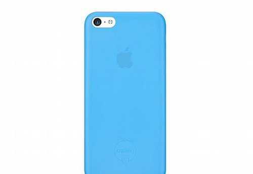 Чехол для iPhone 5c Ozaki OCoat - 0.3mm Jelly Blue