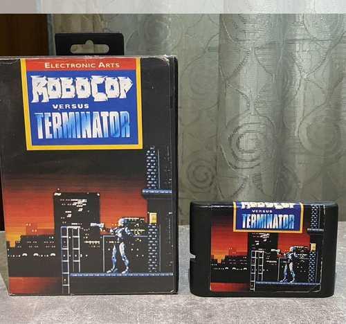 Robocop Versus Terminator Sega картридж биг бокс