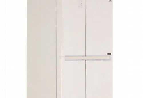 Холодильник Side by Side LG GC-B247sedc бежевый