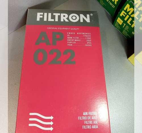 Воздушный фильтр Filtron AP022