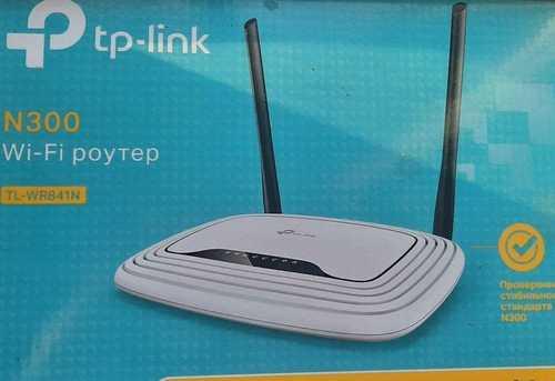 Wi-Fi роутер TP-link TL-WR841N, N300, белый