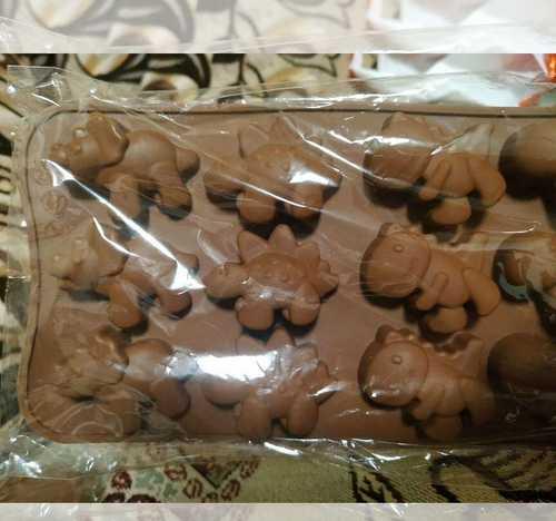Формы силиконовые для шоколада мармелада