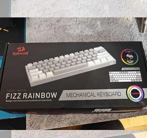 Механическая клавиатура Redragon fizz rainbow