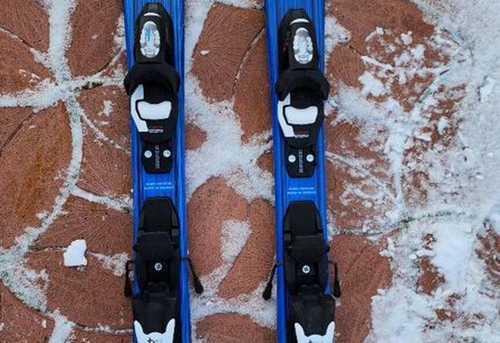 Горные лыжи детские 100 см + крепления