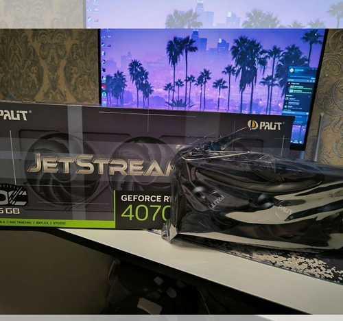 Palit GeForce RTX 4070 Ti super JetStream OC