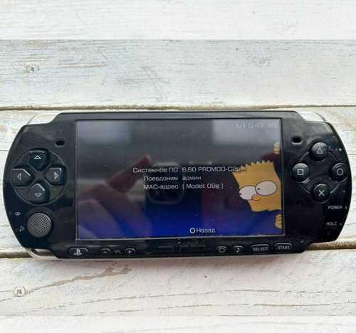 Sony PSP 3008 прошита, карта памяти 64gb