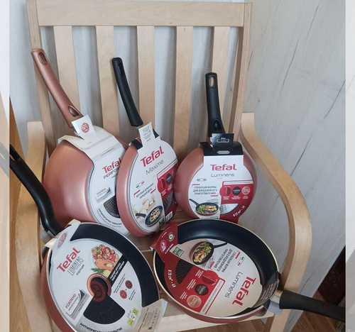 Сковороды Tefal индукция 22/24/26/28