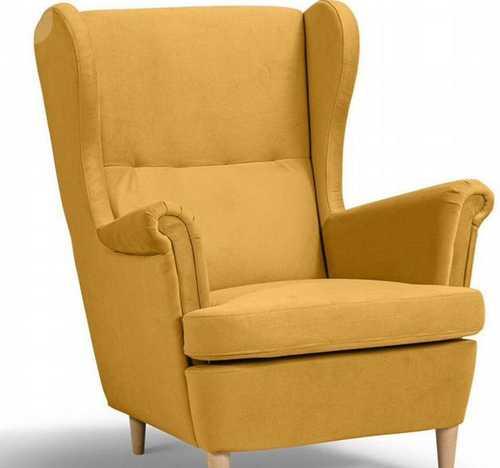 Кресло Беркана желтое