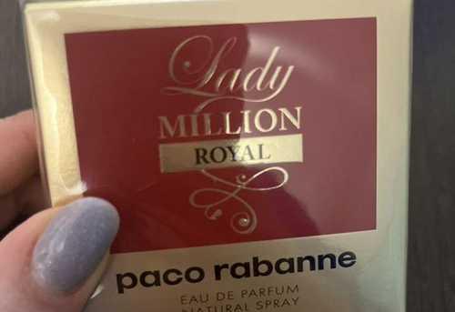 Новые духи paco rabanne lady million royal 30 мл