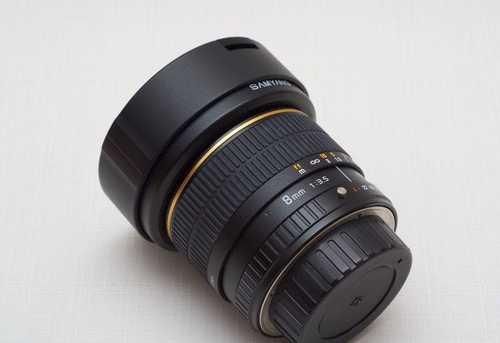 Samyang 8mm f3.5 Fish-Eye Pentax