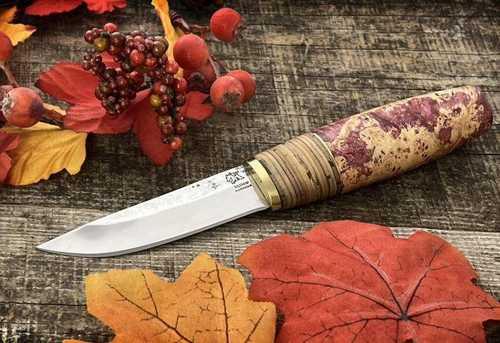 Нож финка «Лукаша», клинок кованая сталь х12мф, ру