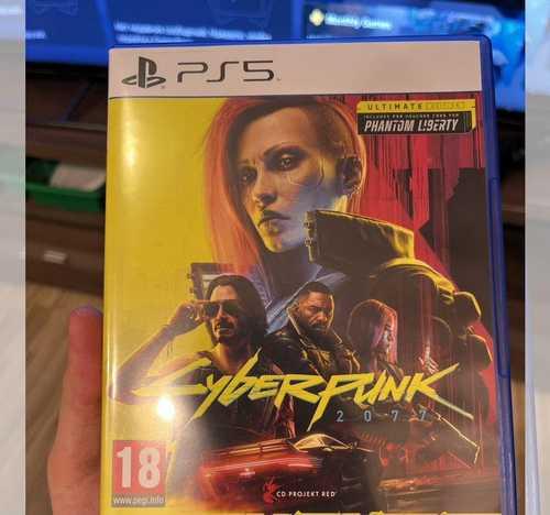 Cyberpunk 2077 ps5 диск