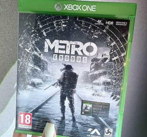 Metro: Exodus диск Xbox