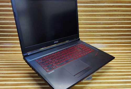 Игровой ноутбук Msi / экран 17.3" / intel core i5