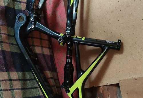 Карбоновая рама двухподвес specialized