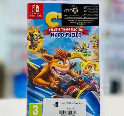 Crash Team Racing Nitro-Fueled for Switch