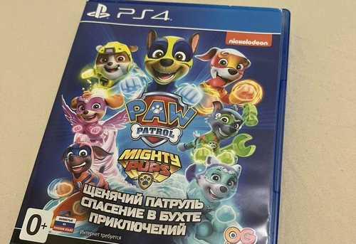 Игра PS4 щенячий патруль