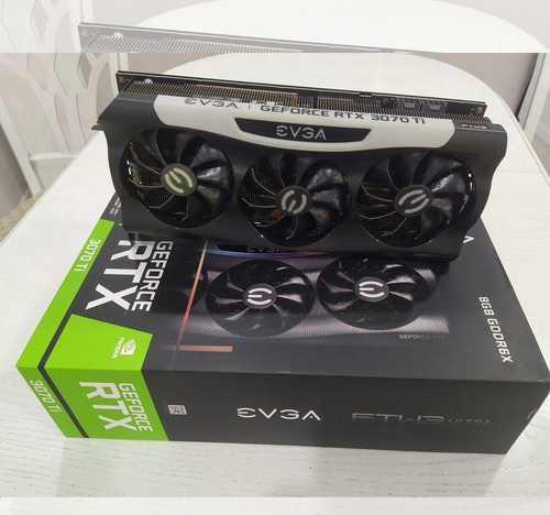 Видеокарта GeForce RTX 3070 Ti FTW3 ultra 8G