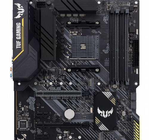 Asus TUF gaming B450-plus II в сборе