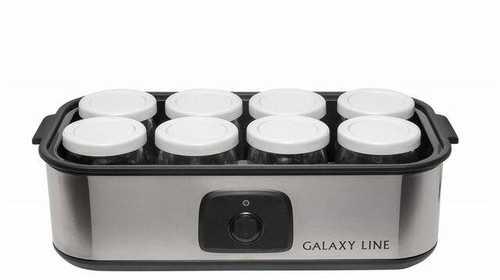 Йогуртница Galaxy line GL 2697 серебристый черный