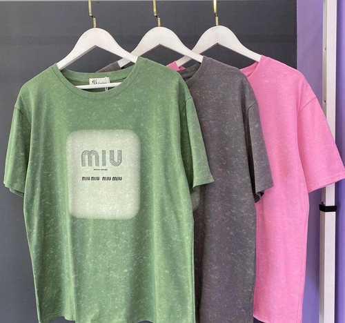 Футболка miu miu женская