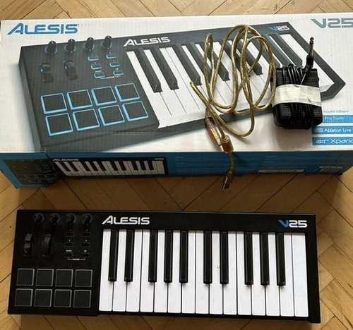 Миди клавиатура alesis v25