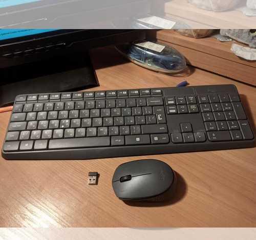 Клавиатура мышь беспроводная Logitech MK235