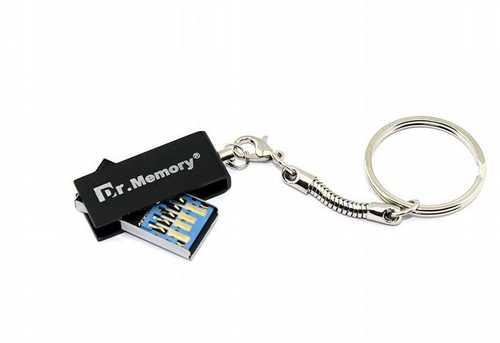 Флешка USB Dr. Memory 005 64Гб, USB 3.0, серебро