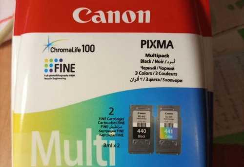 Продам картриджи Canon PG 440 и CL 441