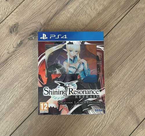 Shining resonans ps4 steelbook идеальный