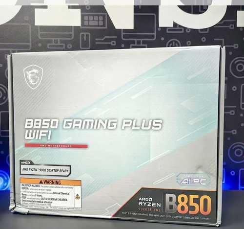 Материнская плата MSI B850 gaming plus wifi (NEW)