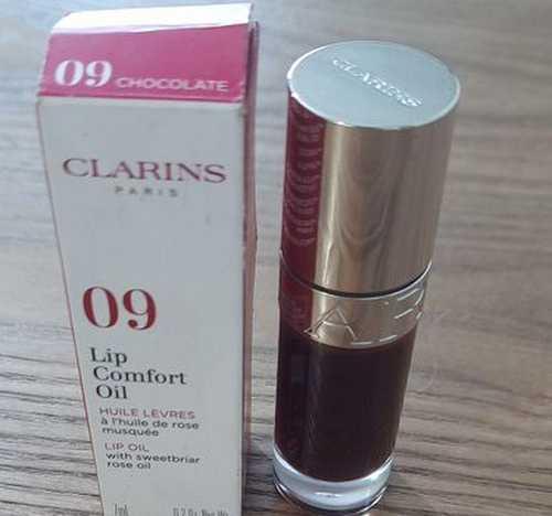 Clarins масло для губ оттенок 09