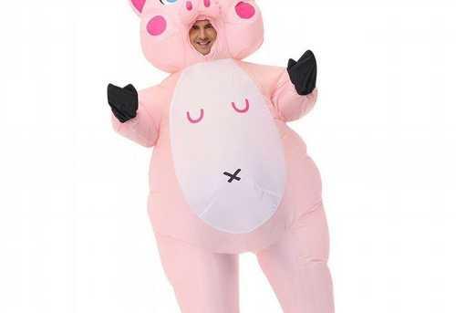 Надувной костюм карнавальный Свинья, Хрюша