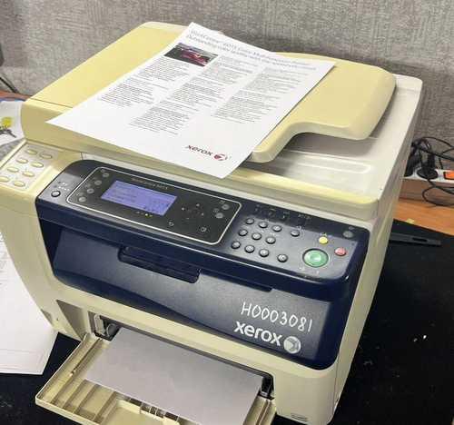 Цветной лазерный Мфу принтер xerox 6015