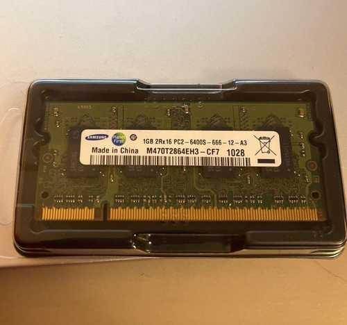 DDR2 1gb Samsung Оперативная память